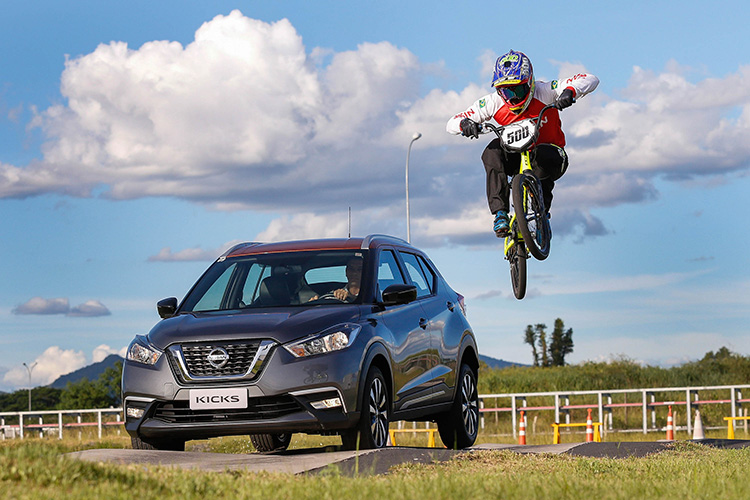 Nissan Team 2.0 athlete Renato Rezende visits the Industrial Complex of ...
